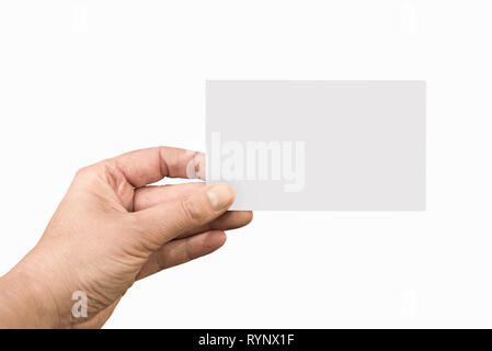 hand holding note card Stock Photo - Alamy