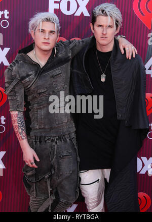 Michael Trewartha (L) and Kyle Trewartha of Grey arrive for the 46th ...