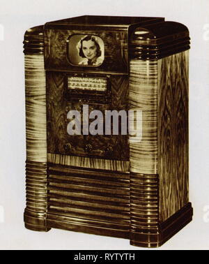Historic television, 1939 Stock Photo - Alamy