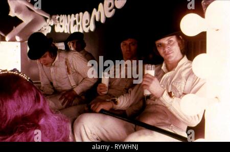 Uhrwerk Orange Clockwork Orange, Malcolm McDowell, Adrienne Corri Stock ...