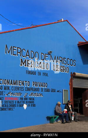 Fish Market, Ensenada City, Baja California, Mexico Stock Photo - Alamy