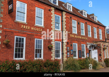 royston village , town centre, high street, hertfordshire, england, uk ...