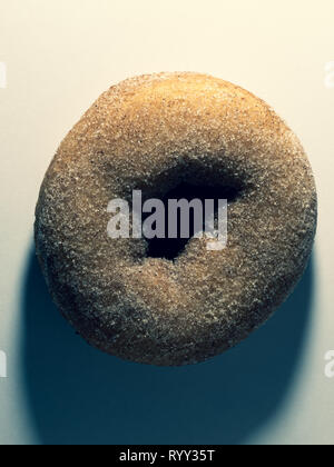 Sweet donut isolated with shadow on white background. Clipping path ...