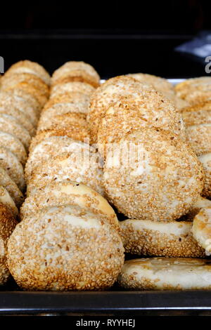 Crispy Chinese Sesame Flatbread Traditional Baked Pastry Stock Photo ...