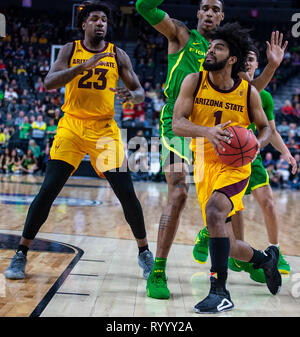 Arizona State guard Remy Martin (1) against California during the first ...