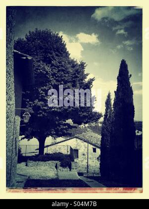 View of Solomeo, Italy Stock Photo - Alamy