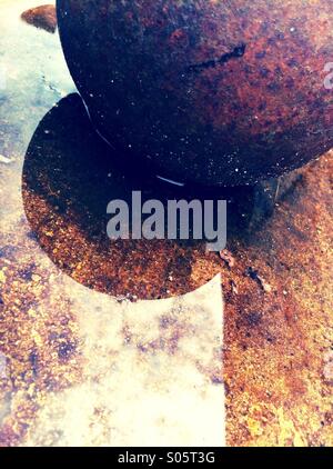steel rusty ball Stock Photo - Alamy