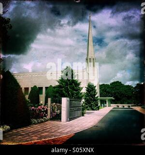 Mormon Church Chorley Stock Photo - Alamy