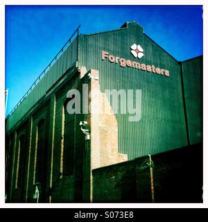 Steel Making at Forgemasters Sheffield Stock Photo - Alamy