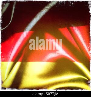 An old distressed German flag Stock Photo - Alamy