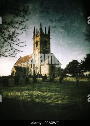 St Andrews Church, Sempringham, Lincolnshire. Medieval church & site of ...