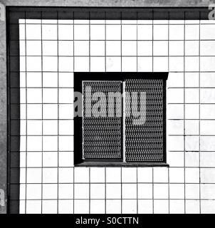 Abstract black squares on white background paper. Texture, crumpled ...