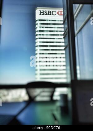 HSBC head office in Canary Wharf, London, England Stock Photo - Alamy