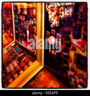 Amusements arcade slot machines fun city Whitby North Yorkshire UK ...