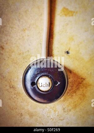 Old fashioned light switch on a wall, Venezuela Stock Photo - Alamy