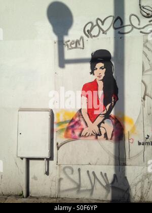 Amy Winehouse Graffiti Stock Photo: 117679446 - Alamy