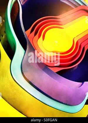 Measuring cups and spoons Stock Photo - Alamy