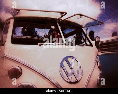 vw volkswagen split window van crew cab surf wagen icon cal look ...