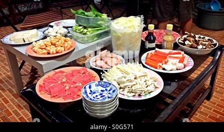 Japanese shabu shabu Stock Photo - Alamy