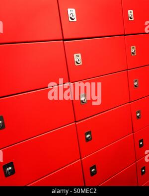 Safety deposit boxes Stock Photo - Alamy