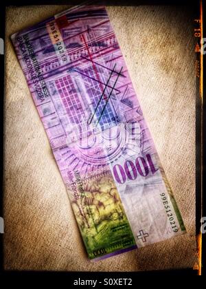 swiss franc, swiss francs Stock Photo - Alamy