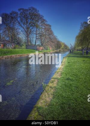 Driffield Navigation in Driffield, East Yorkshire, England UK Stock ...