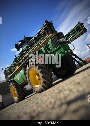 John Deere tractor sprayer Stock Photo - Alamy
