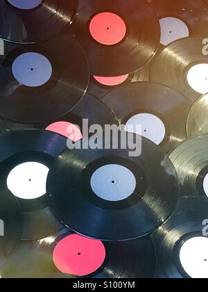 Generic Vinyl Records Stock Photo - Alamy