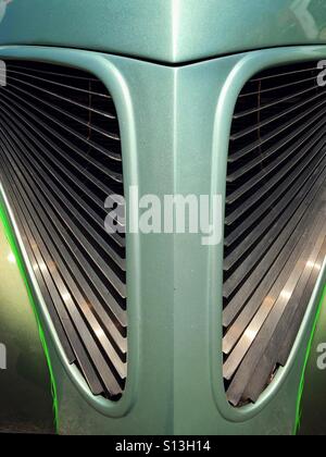 Front view of a Studebaker classic car (possibly a model Light Six ...