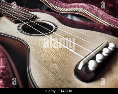 Machete de Braga, or Braguinha. Traditional instrument from Madeira ...