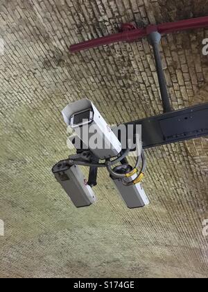 London Underground CCTV surveillance camera Stock Photo - Alamy