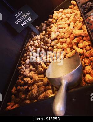 My contain nuts Stock Photo - Alamy