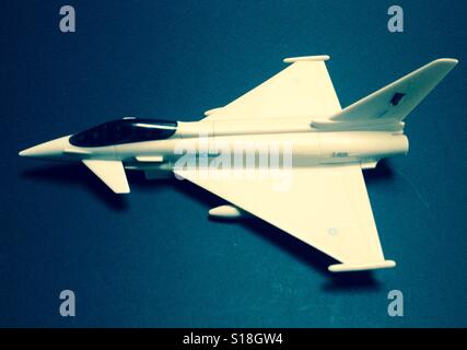 Airfix Quick Build Typhoon Eurofighter model aircraft Stock Photo - Alamy