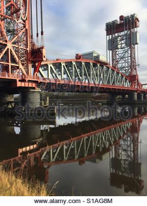 Newport Bridge in Middlesbrough Stock Photo - Alamy