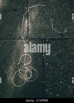 confused slug slime trail Stock Photo - Alamy