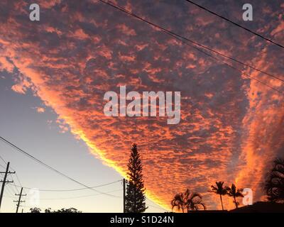 Coffs Harbour sunset Stock Photo - Alamy