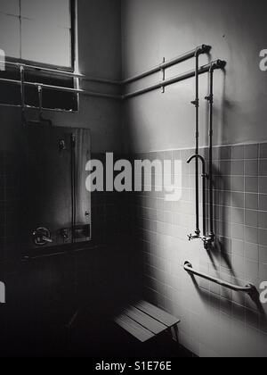 The Physical Education Bathroom Stock Photo - Alamy