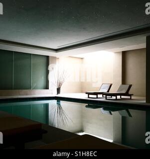 Spa Pool interior modern posh clean Inside Spa Nelson sauna space ...