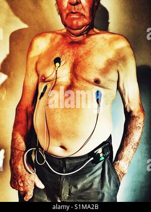 Lifecard CF ECG monitor Stock Photo - Alamy