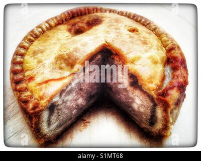 Waitrose Melton Mowbray pork pie Stock Photo - Alamy