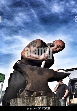Blacksmith colour 1 Stock Photo - Alamy
