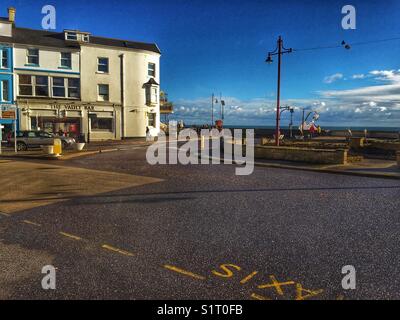 Seaton Town centre Stock Photo - Alamy