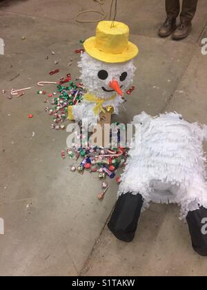 A broken pinata Stock Photo - Alamy