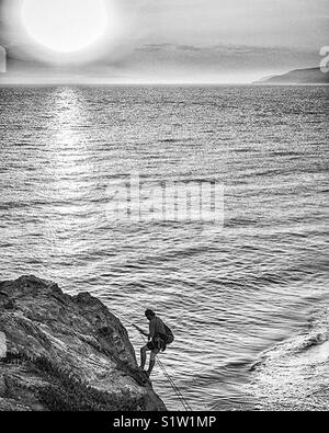Adventures at Point Dume Stock Photo - Alamy