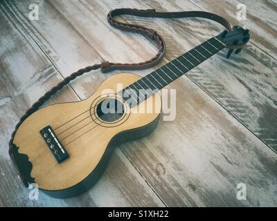 Machete, a four stringed instrument from Madeira, Portugal Stock Photo ...