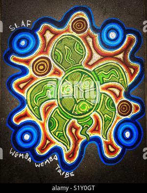 Australian Aboriginal Artwork Stock Photo - Alamy