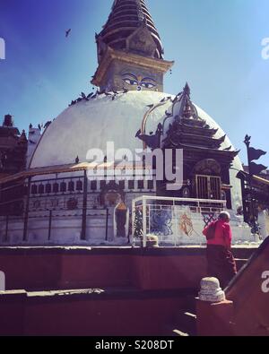 Nepal Kathmandu Nateshwar Temple Stock Photo - Alamy