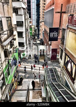 Buildings at Mid Levels in Hong Kong Stock Photo - Alamy