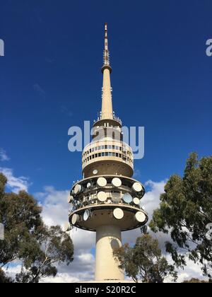 Telecommunications Tower In Australia Stock Photo - Alamy