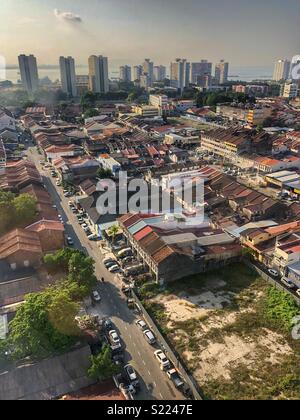 Architecture buildings Penang malaysia houses street views Stock Photo ...